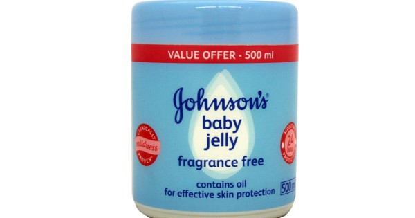 JOHNSON'S BABY JELLY UNSCENTED 500ML